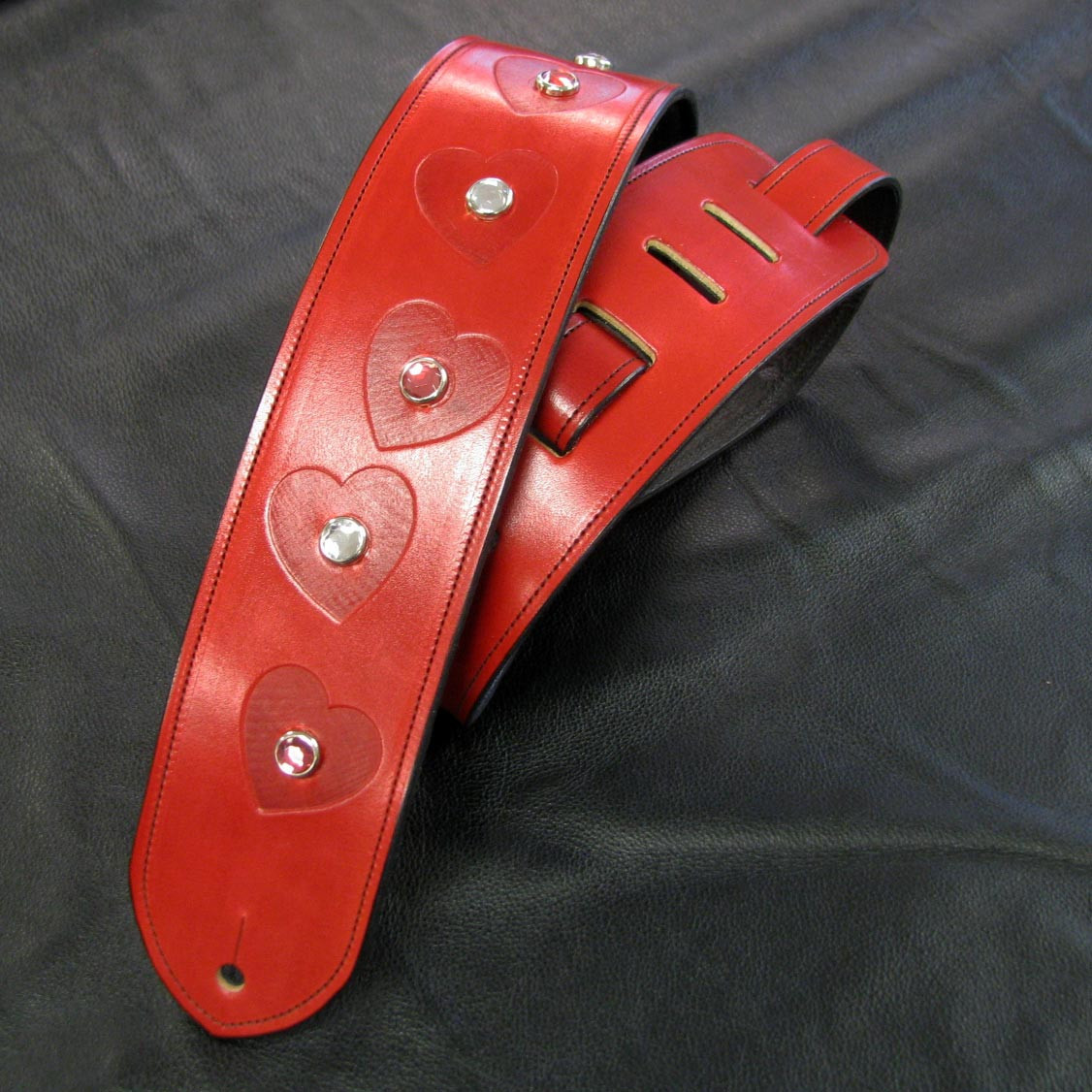 Impression Etched Series Personalized Guitar Strap - Leathersmith ...