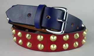 Studded Leather Belts