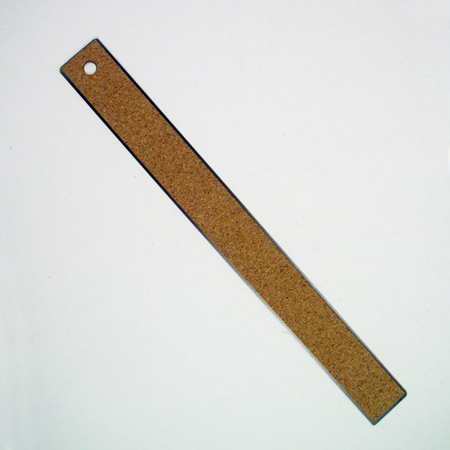Stainless Steel Cork Back Ruler - Leathersmith Designs Inc.