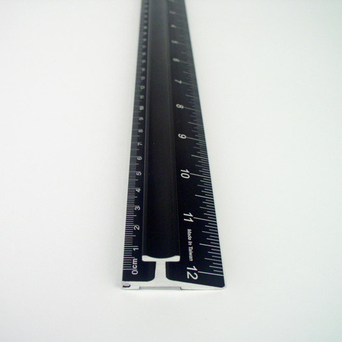 Professional Safety Cutting Ruler 12" (30cm) - Leathersmith Designs Inc.