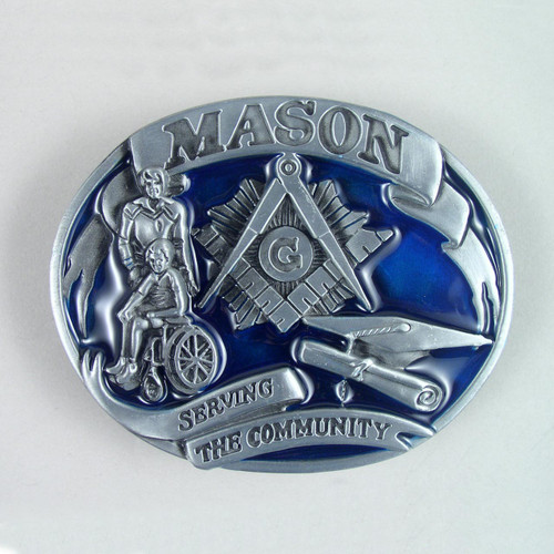 Supplies - Novelty Buckles - Masonic Belt Buckles - Leathersmith ...