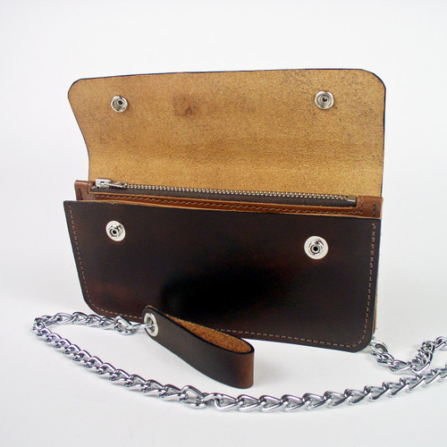 Biker Wallet - Leathersmith Designs Inc.