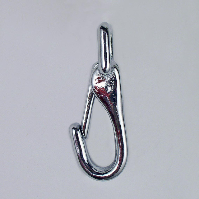 1" Halter Snap Chrome Solid Brass - Leathersmith Designs Inc.