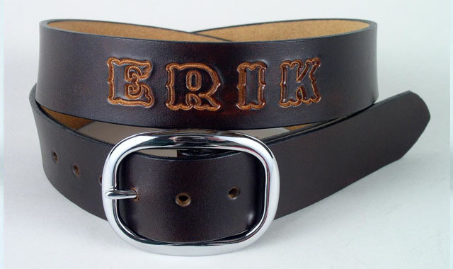 Handmade Personalized Belts