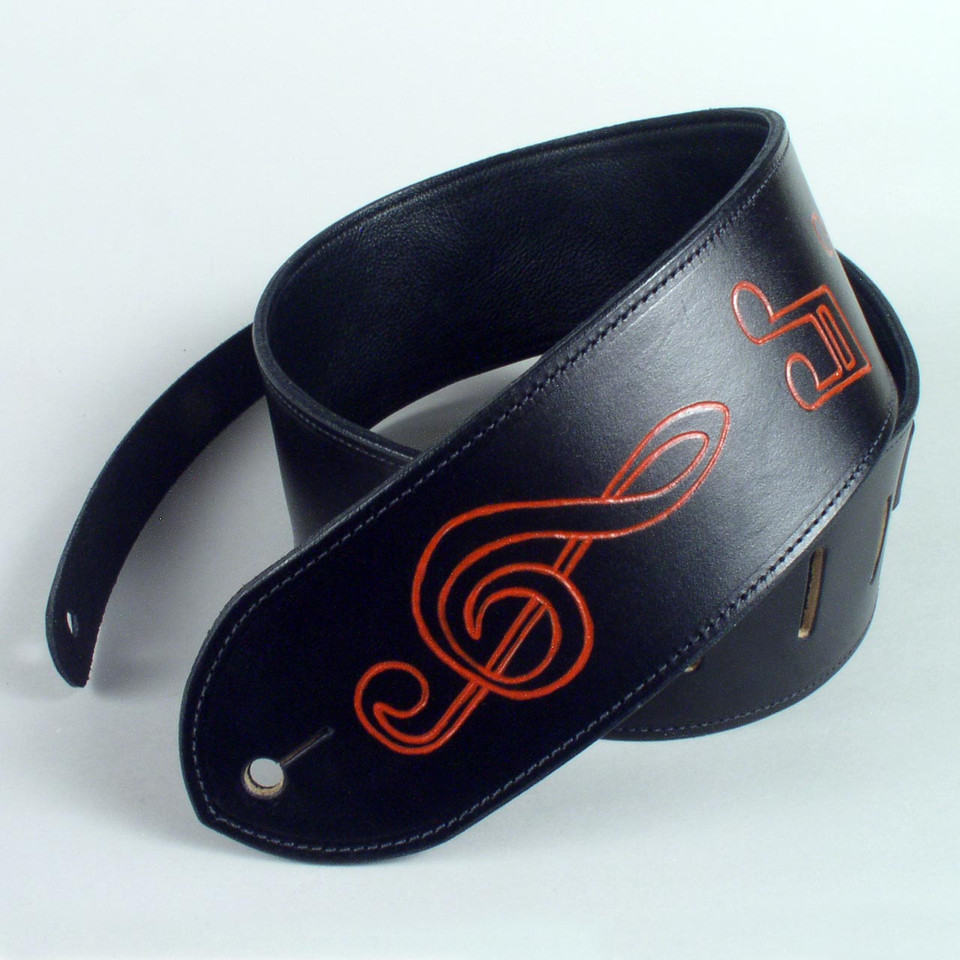 Custom Guitar Straps Etched Series