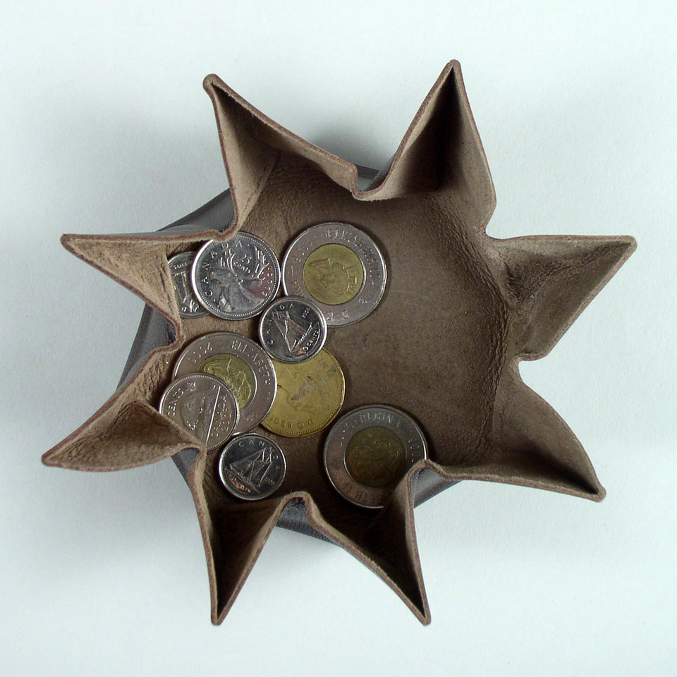 Leather Spring Frame Coin Purse - Leathersmith Designs Inc.