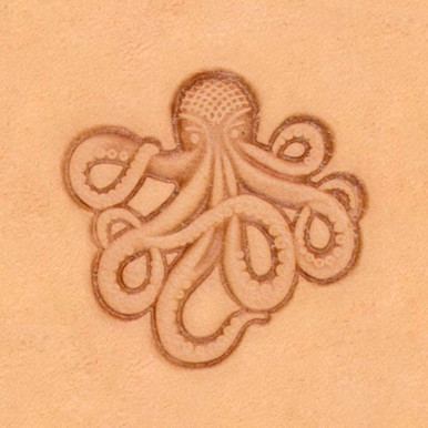 Octopus 2D Stamp - Leathersmith Designs Inc.