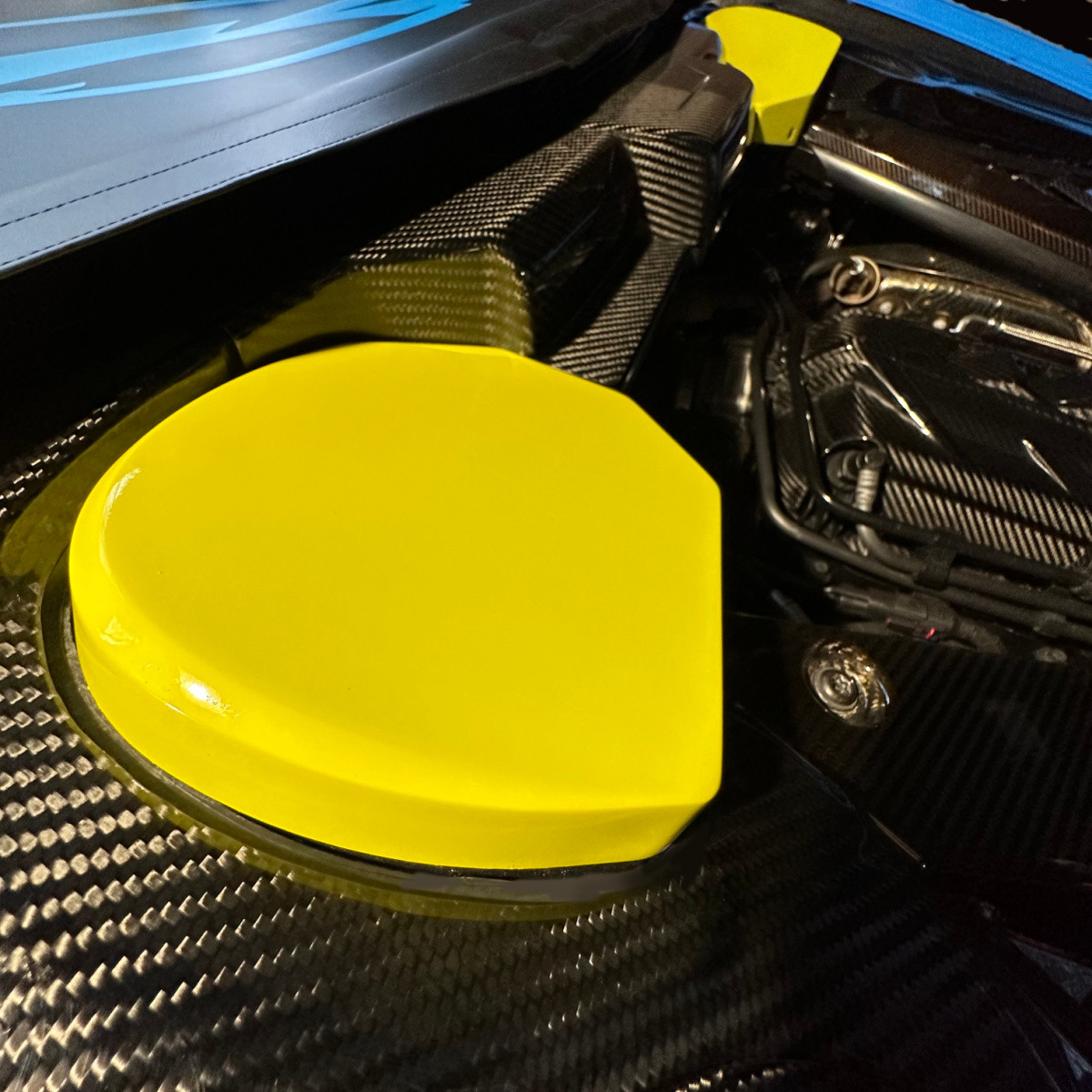 C8 Corvette Carbon Fiber Rear Strut Tower Covers