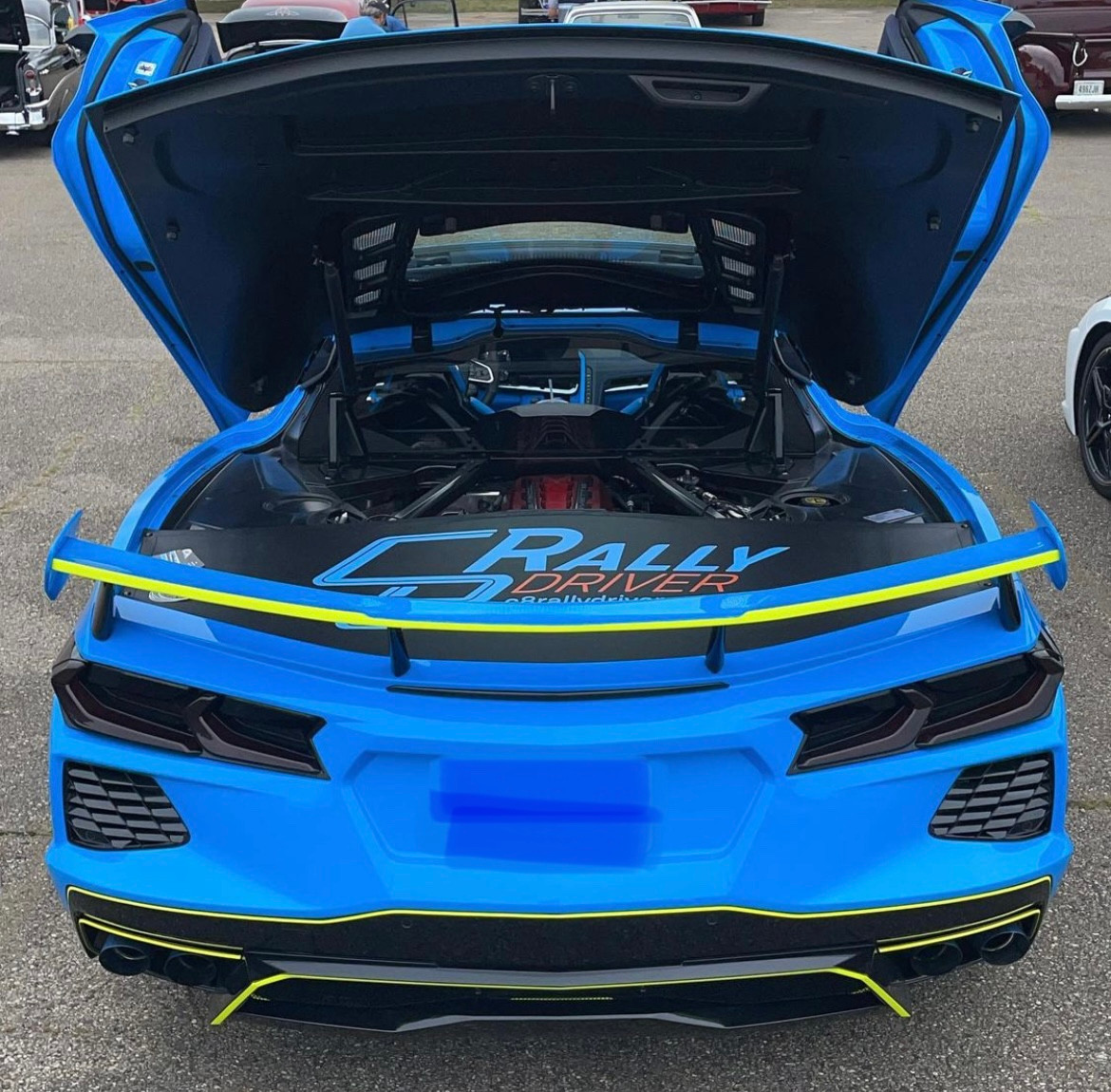 Custom Logo Corvette C8 Trunk Cover