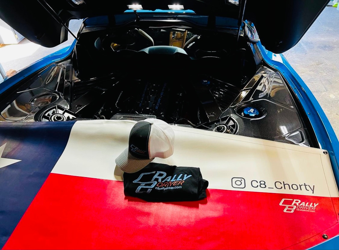 Custom Logo Corvette C8 Trunk Cover