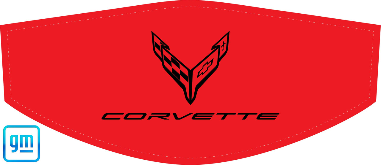 Mono-Black Corvette Flags C8 Trunk Cover