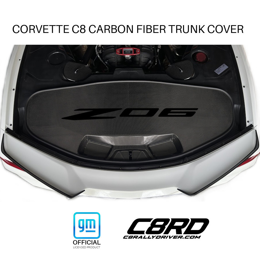 C8 Corvette Carbon Fiber Trunk Cover