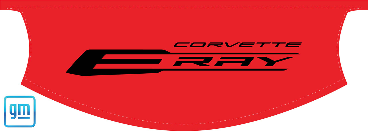 Black Corvette E-Ray C8 Trunk Cover