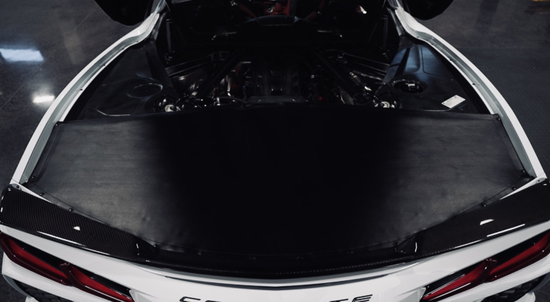 Corvette C8 Solid Color Trunk Cover