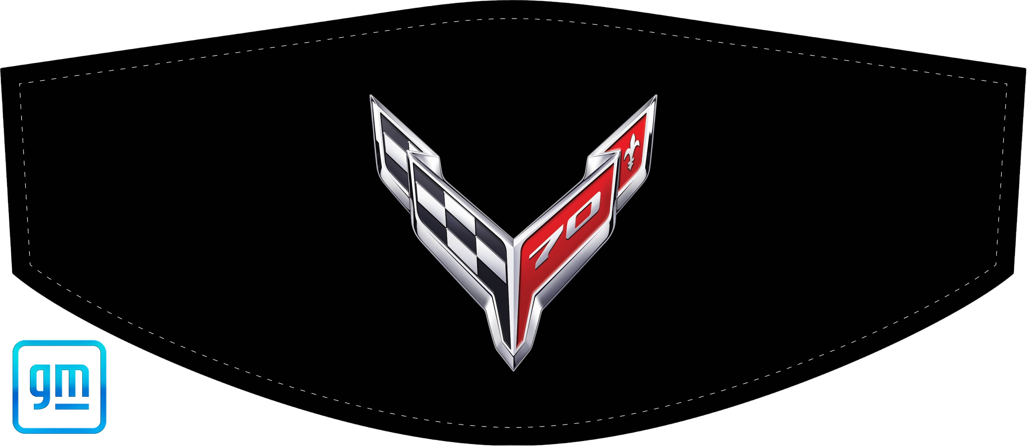 2023 Corvette 70th Anniversary Flags Trunk Cover