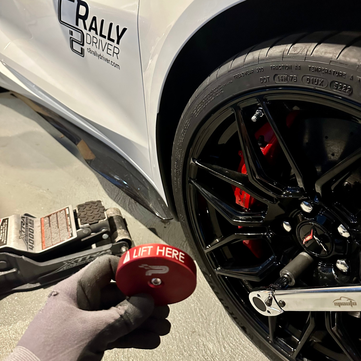 Corvette C8 Jack Pad Accessory