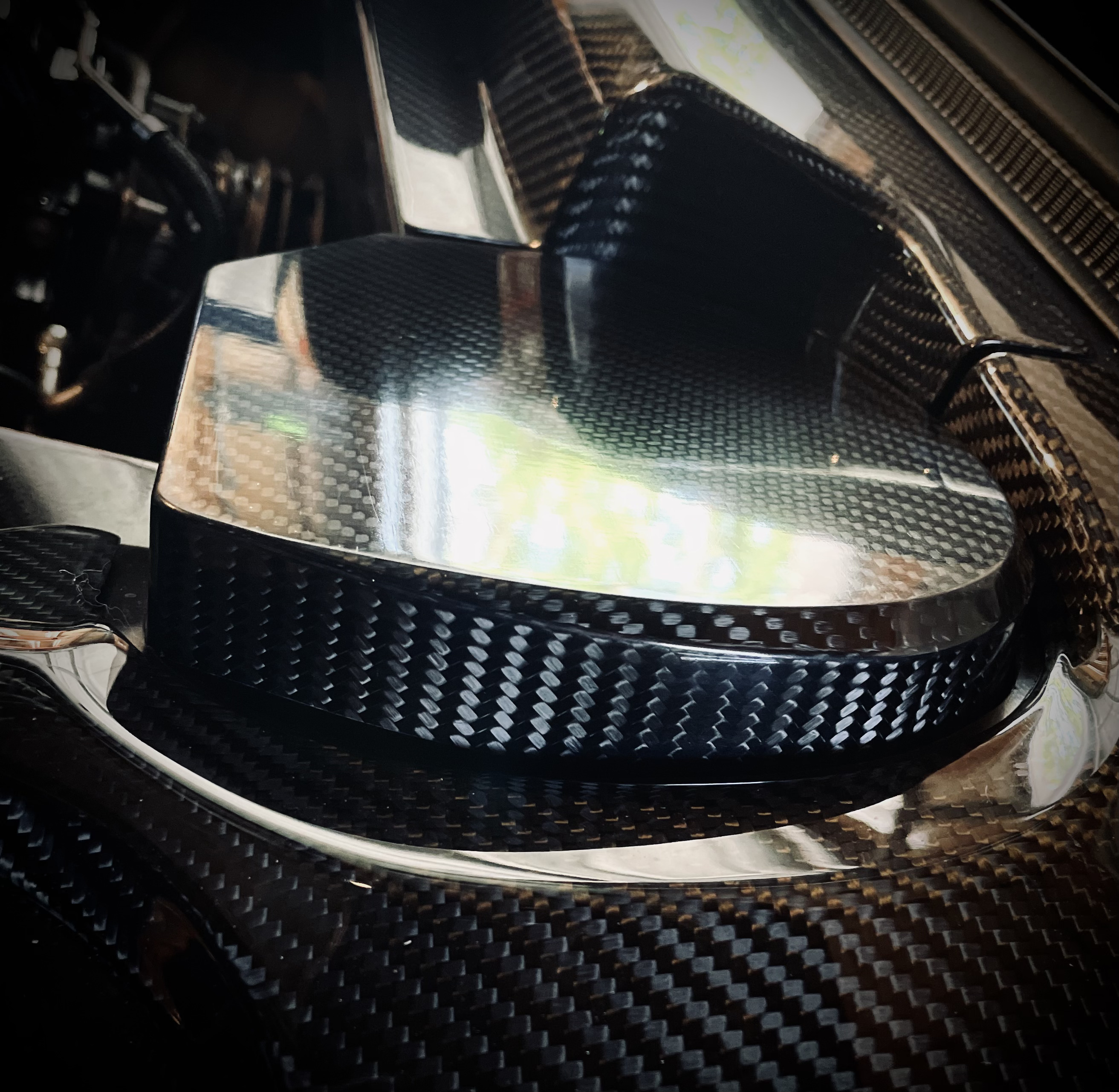 Corvette C8 Z06 Stingray Carbon Fiber Rear Strut Covers