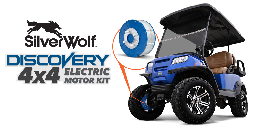 Discovery 4WD Electric Motor Kit by Silverwolf for Club Car