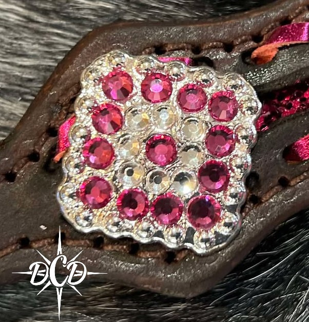 Pink Glitter Tack Set