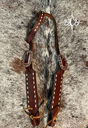 Simple Buckstitch Headstall**