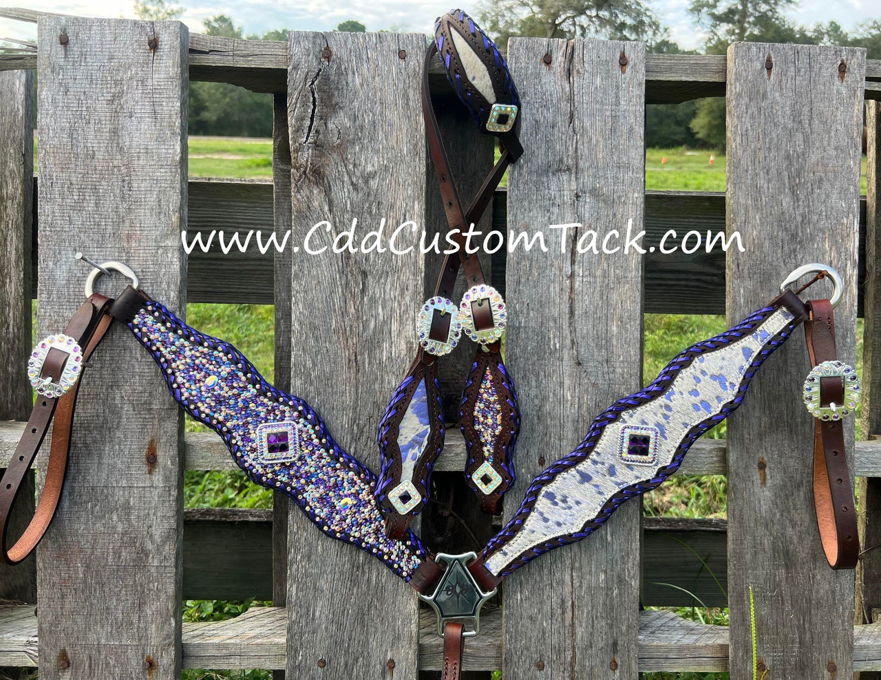 "Royalty" Purple Tack Set* New