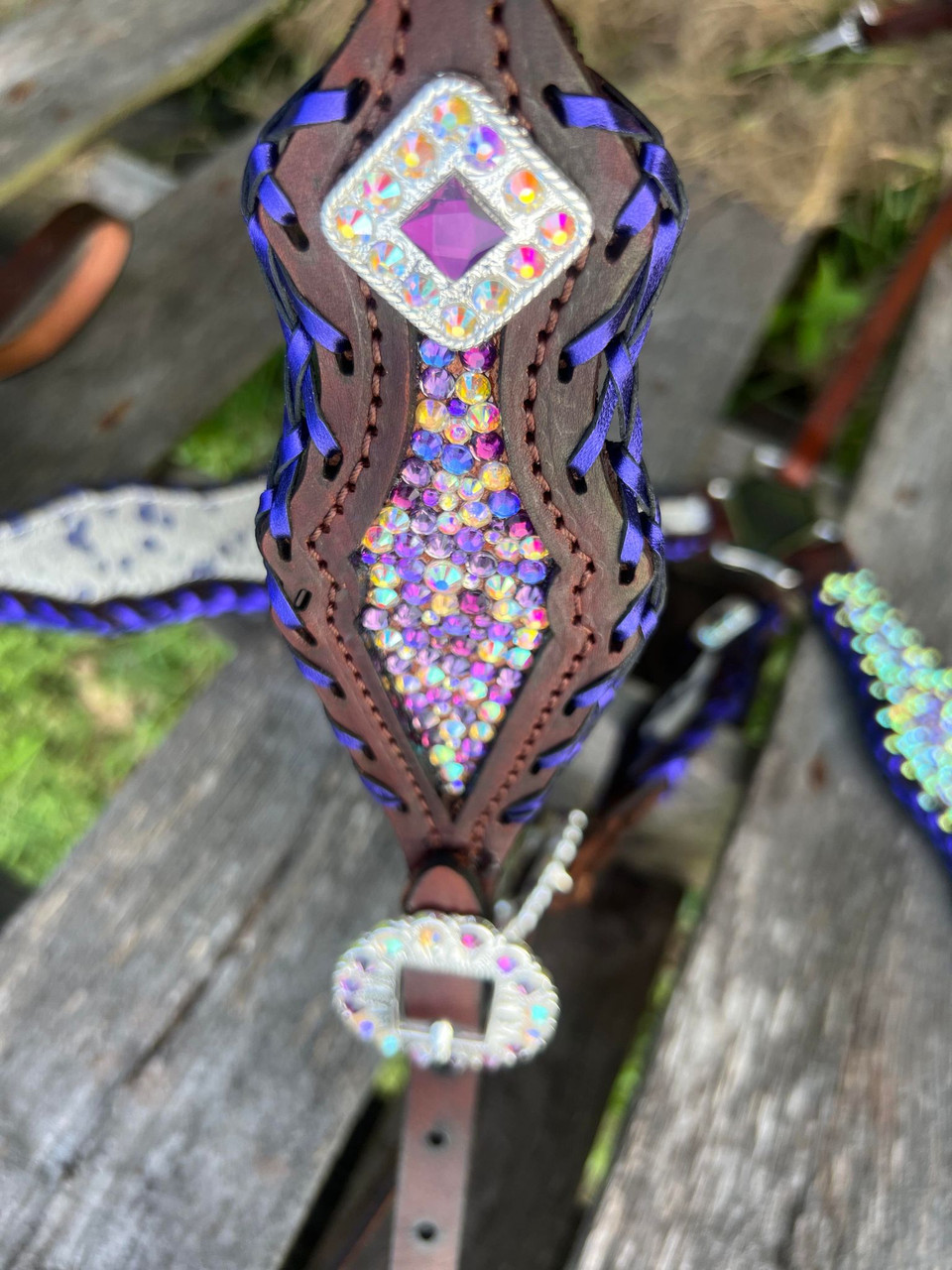 "Royalty" Purple Tack Set* New