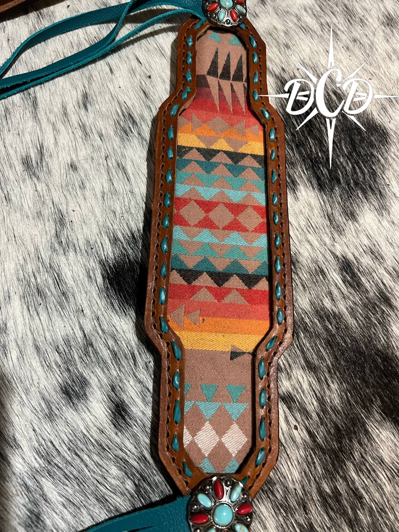 Wool Aztec Print Tack set