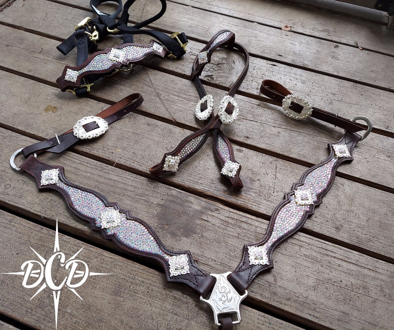 Riding & Farm Animals Pet Supplies Siam Capri Blue Western Horse Tack ...