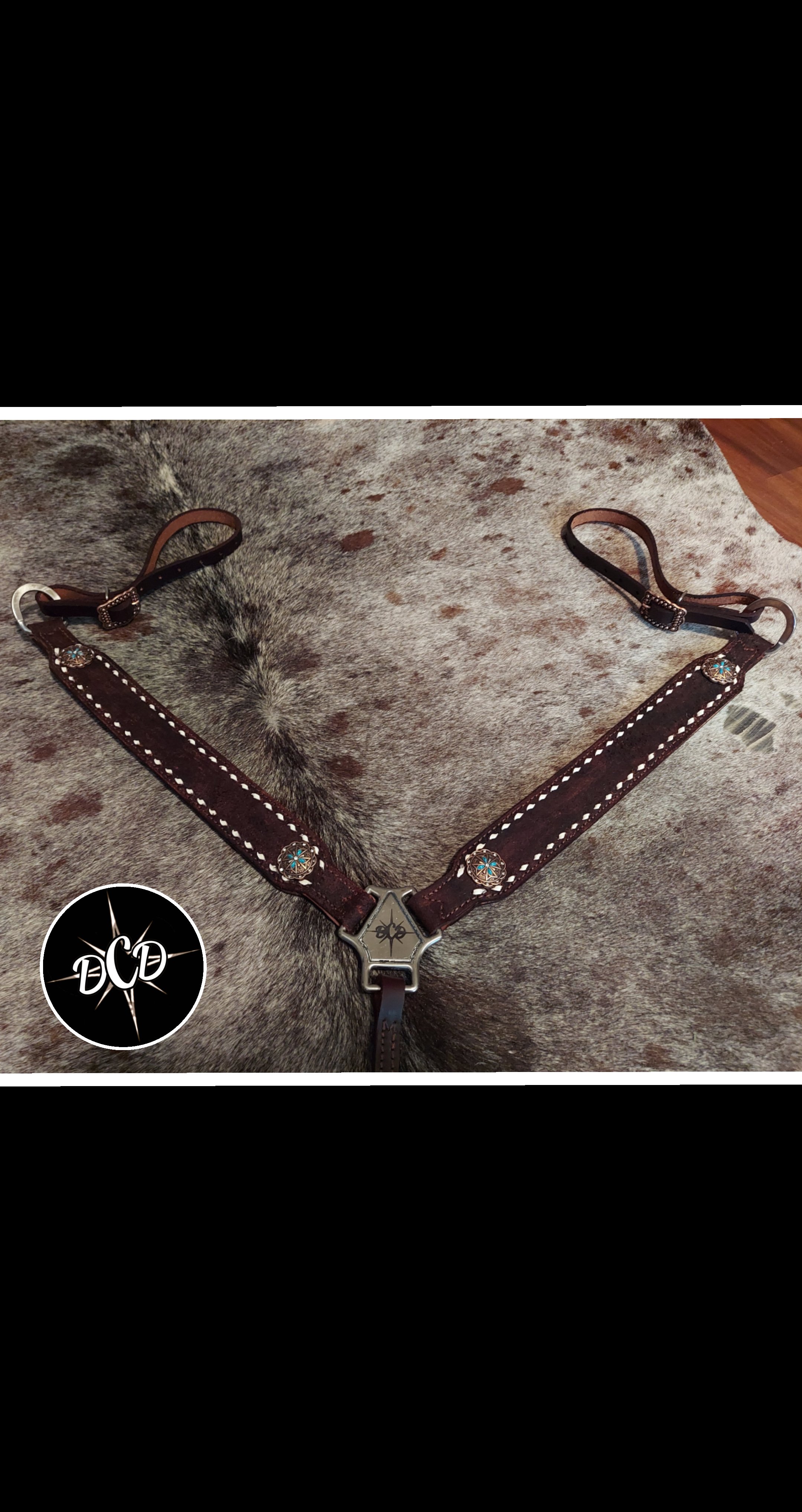 Quick Order Roughout Buckstitch BreastCollar