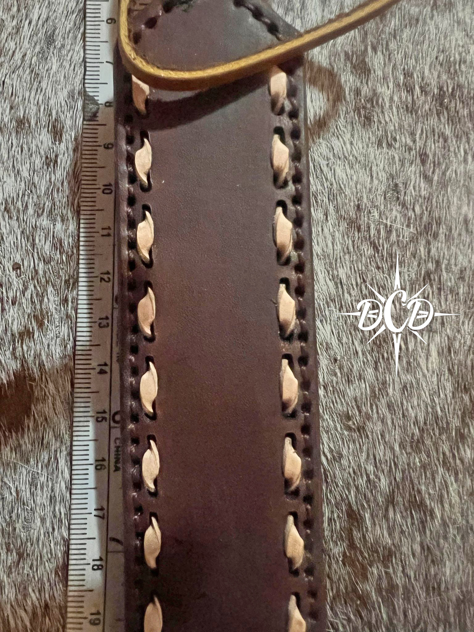 Quick order simple buckstitch pony tack