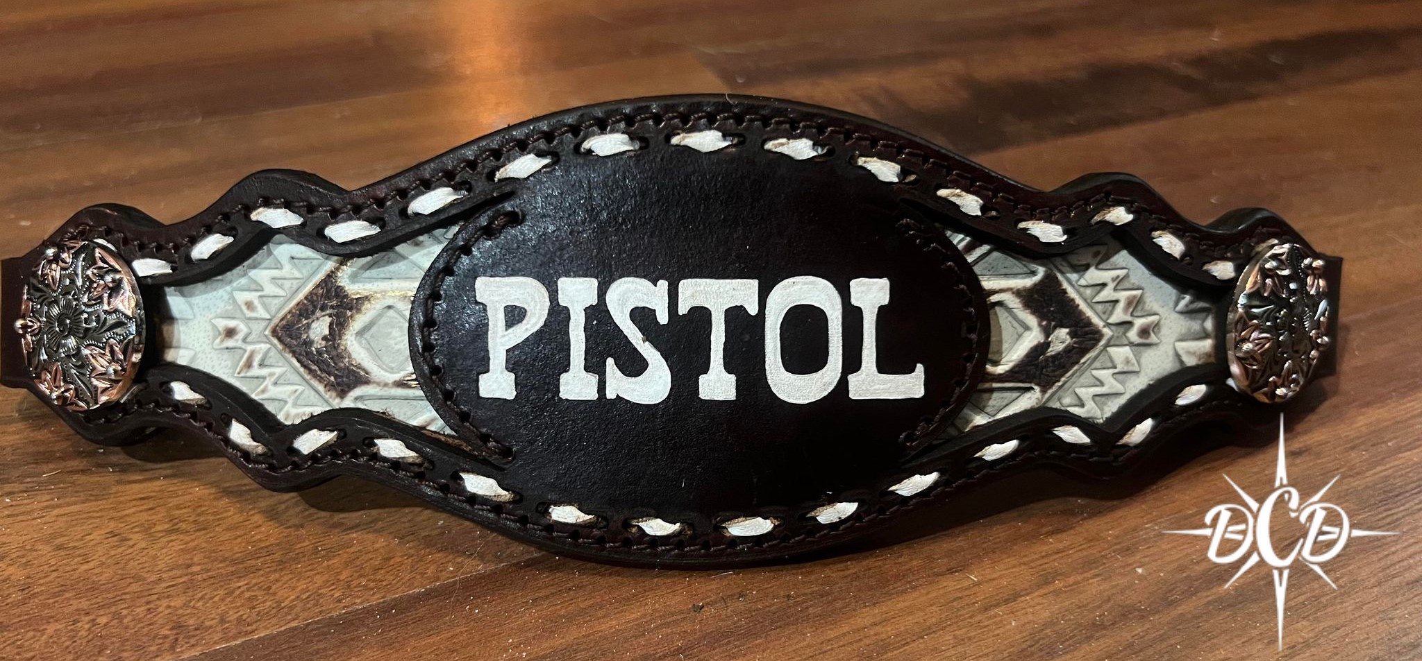 Bronze gold cream Aztec halter