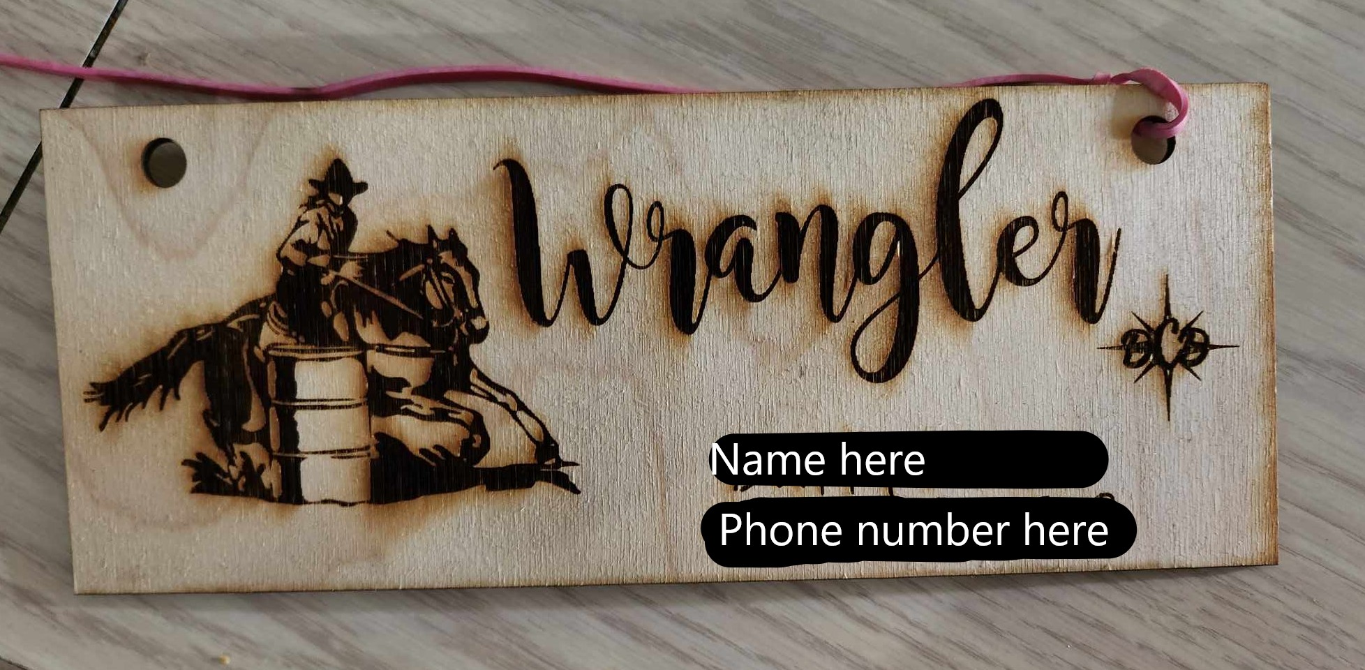 Personalized Unicorn Door Sign