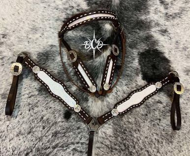 Pearl White Glitter Tack set