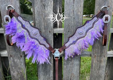 “Lavender Love" breastcollar only New