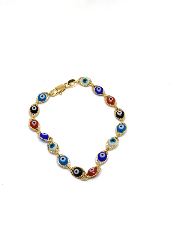 Pulcera Gold Filled Ojo Adulto - Botanica Caridad