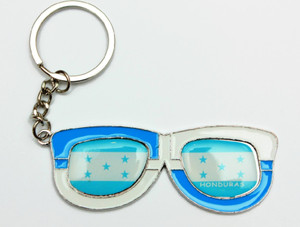 3" Cast Metal Honduras Flag Theme Sunglass Keychain .62 ea ...