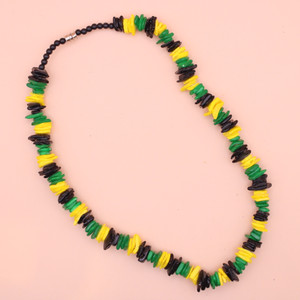 18" Chipped Puka Shell Necklace Jamaica Colors $ 1.75 Each ...