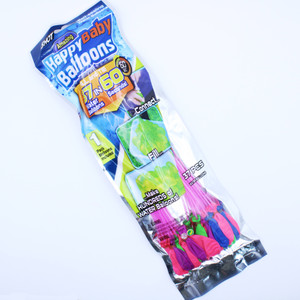 Dozen Pack 37 Pc/Pk Water Balloon Kit 12 Pks .64 each pk - Accessories ...