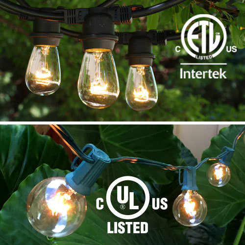 String Light Cords | Commercial Grade, Weatherproof, Custom Lengths