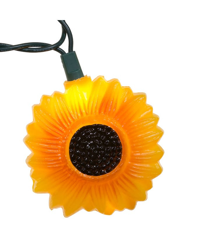 Sunflower String Lights | Garden Party Lights | PartyLights.com