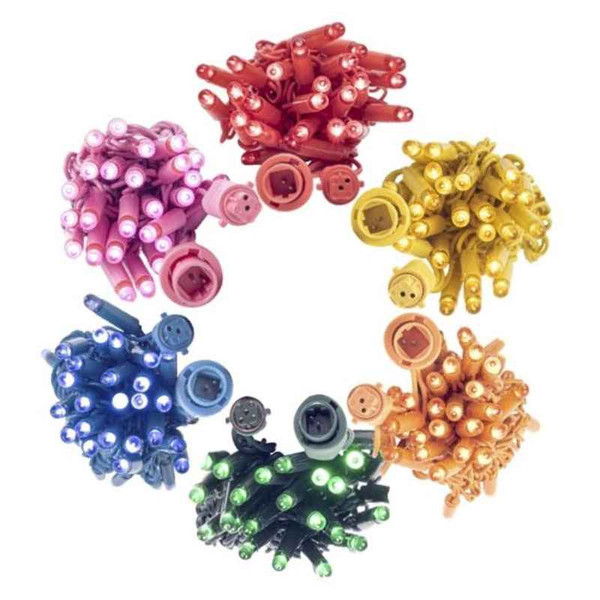 Versaline® EuroStrings 7MM Dome LED Mini Lights - Color Matching Wire