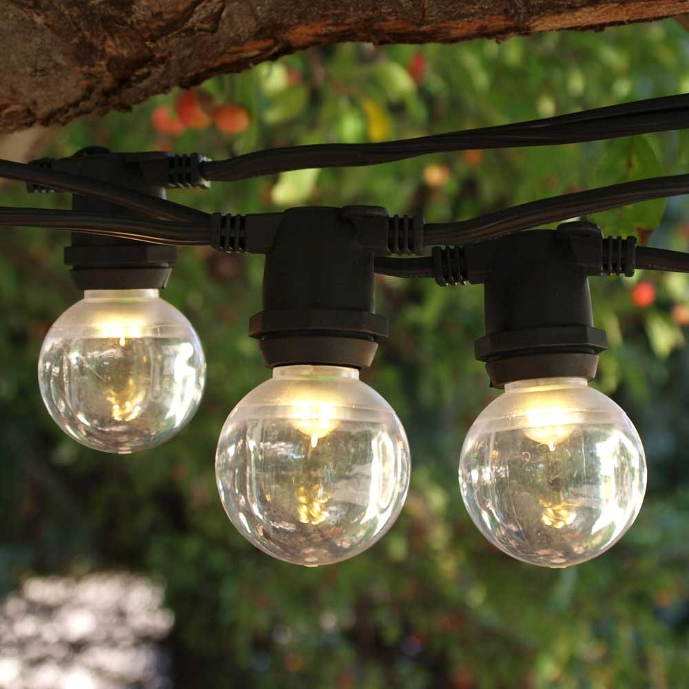 C9 Commercial Grade String Light & LED G40 Professional Bulb