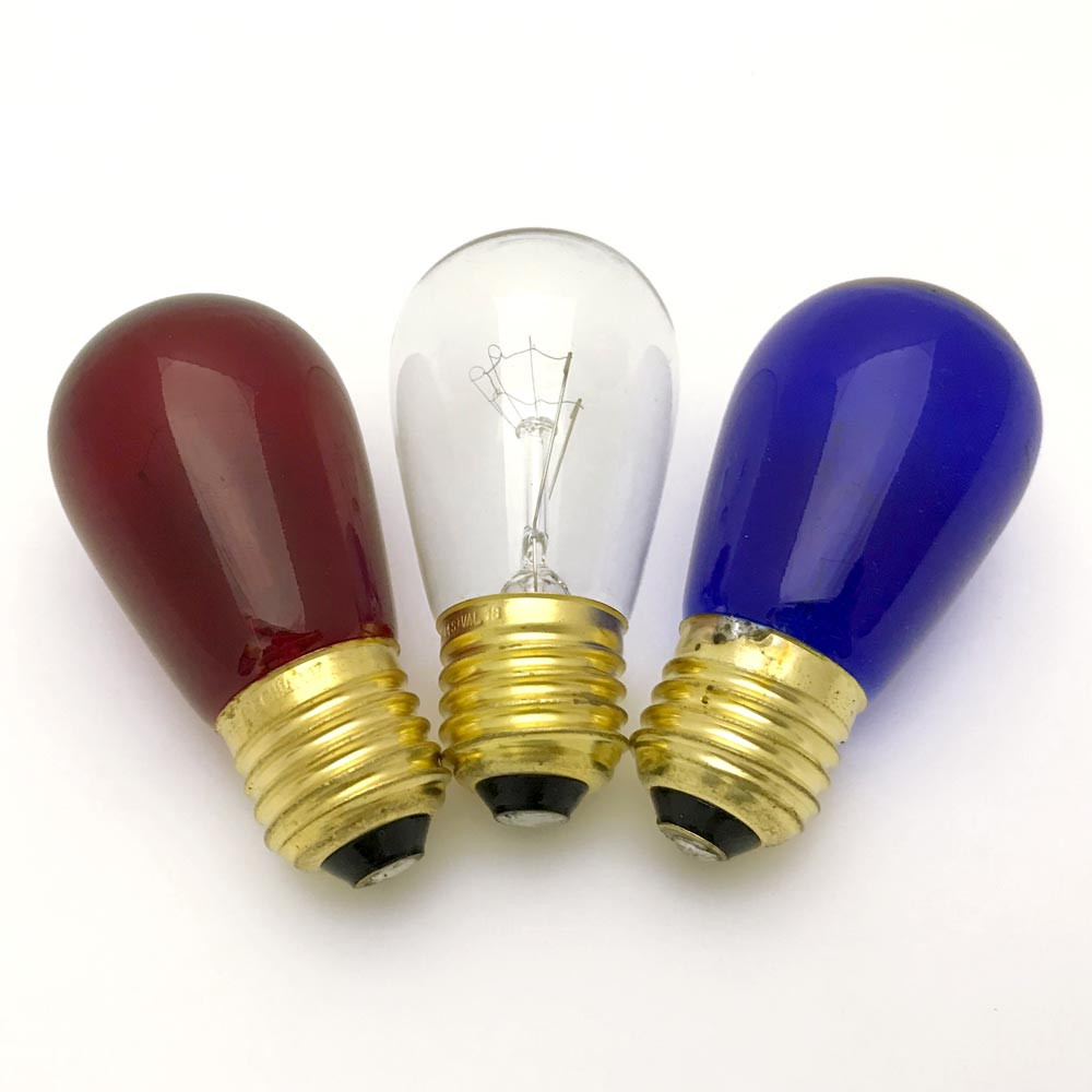 Red, White & Blue String Lights Sets | Patriotic Theme Party Patio Lights