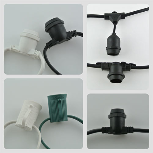 String Light Cords | Commercial Grade, Weatherproof, Custom Lengths