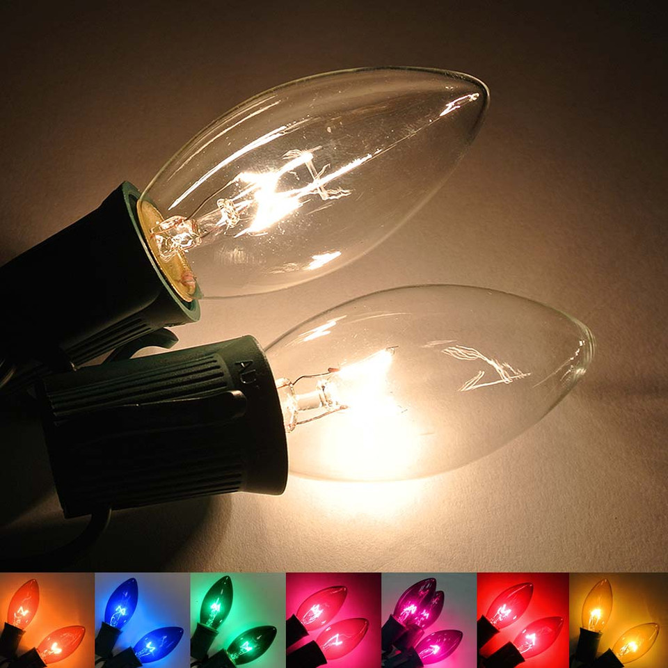 C9 / E17 Replacement String Light Bulbs | PartyLights.com