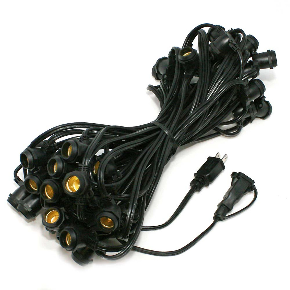 String Light Cords | Commercial Grade, Weatherproof, Custom Lengths