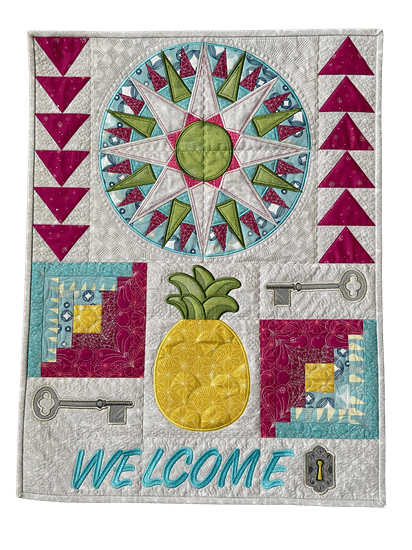 Sunshine Pineapple Quilt Pattern