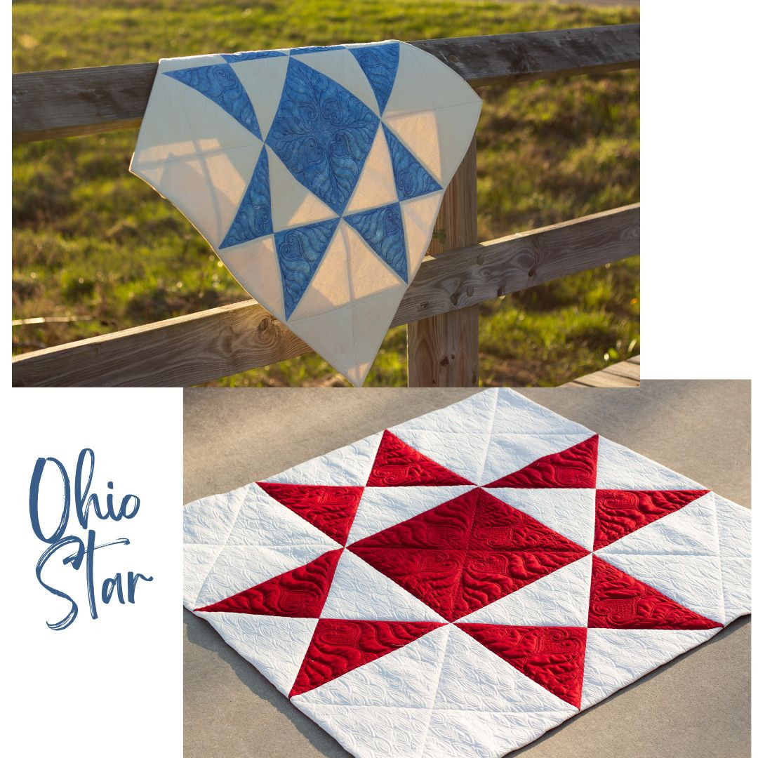 Ohio Star Quilt Block Pattern Variations Ohio Star Quilt Block