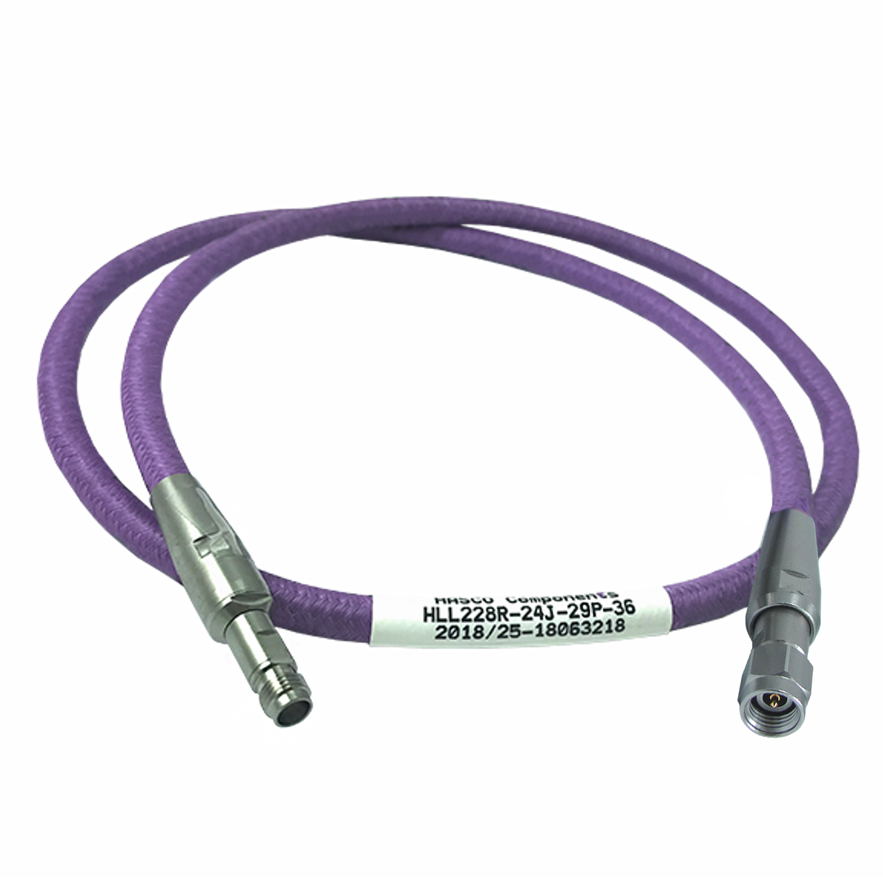 HLL228R-24J-29P-48, HLL228R, Low Loss, Ruggedized, Flexible, Test Cable ...