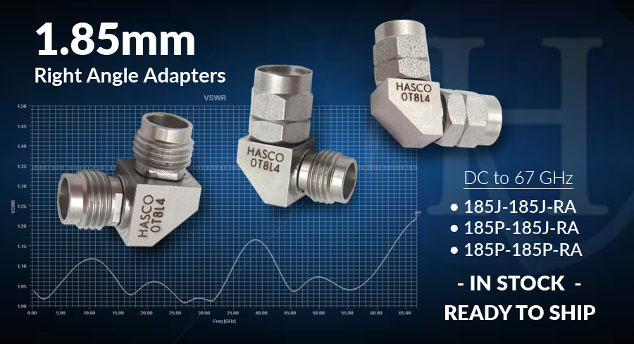 1.85mm Right Angle Adapters - HASCO COMPONENTS
